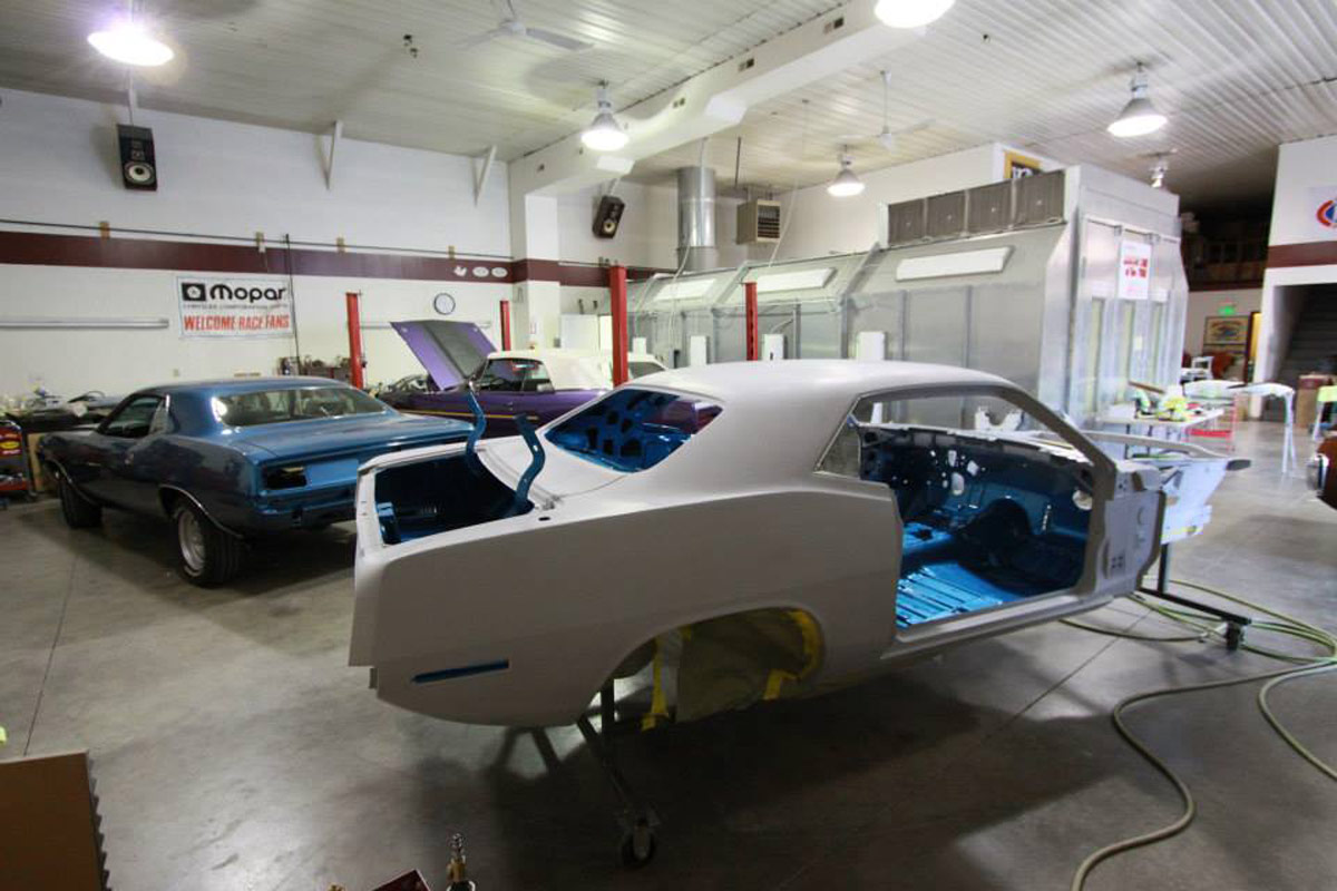 TFD 1970 AAR Cuda Restoration Photos