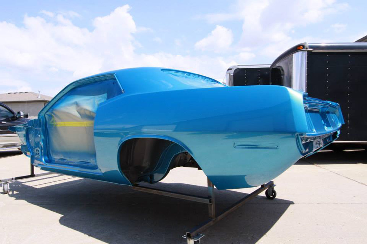 TFD 1970 AAR Cuda Restoration Photos